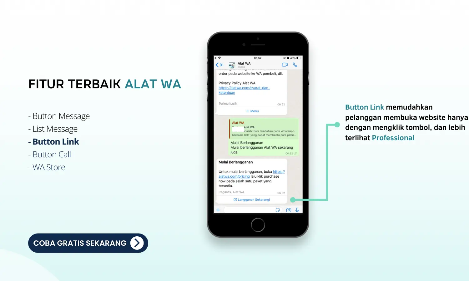 Alat WA - ChatBot WhatsApp Paling Interaktif